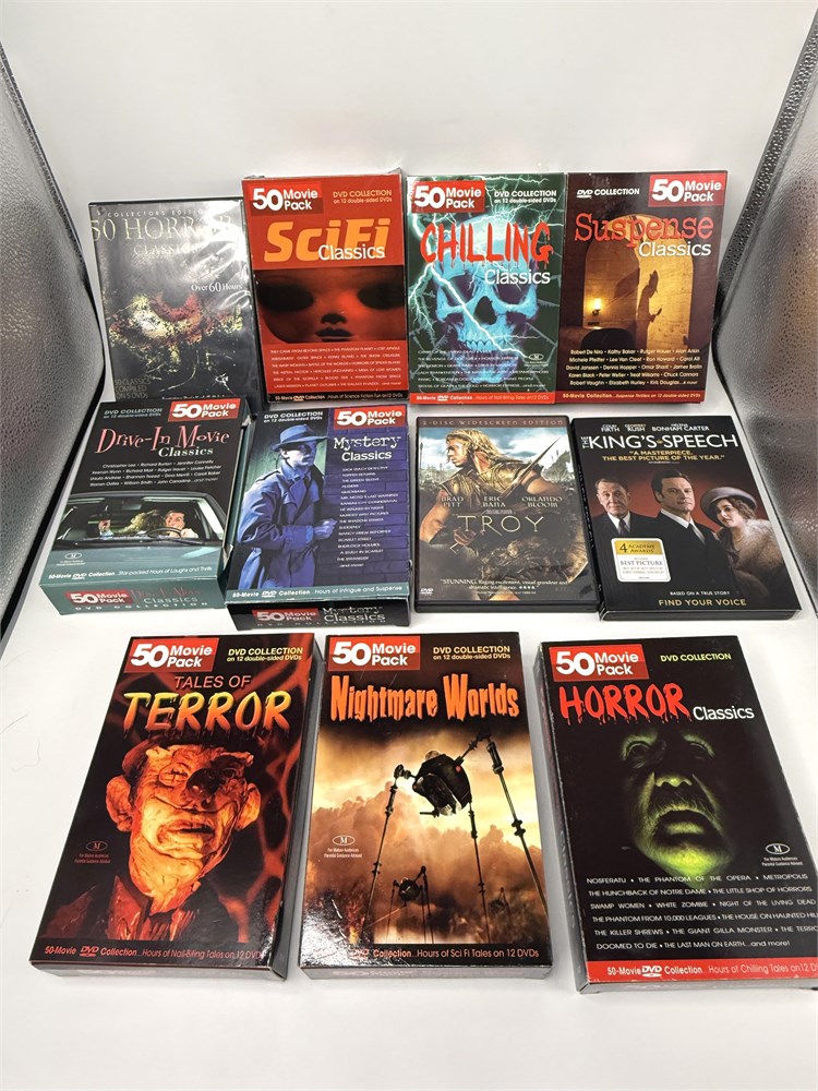 North East Ohio Auctions - DVD Movie Pack Collection