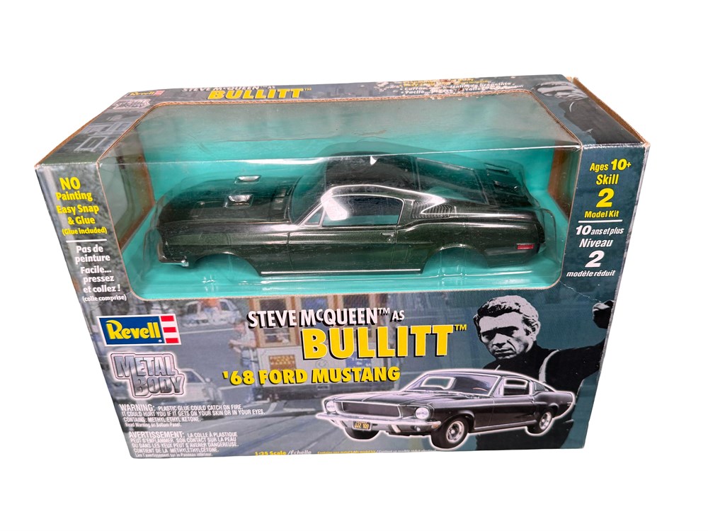 North East Ohio Auctions - 1968 Ford Mustang Steve McQueen Bullitt ...