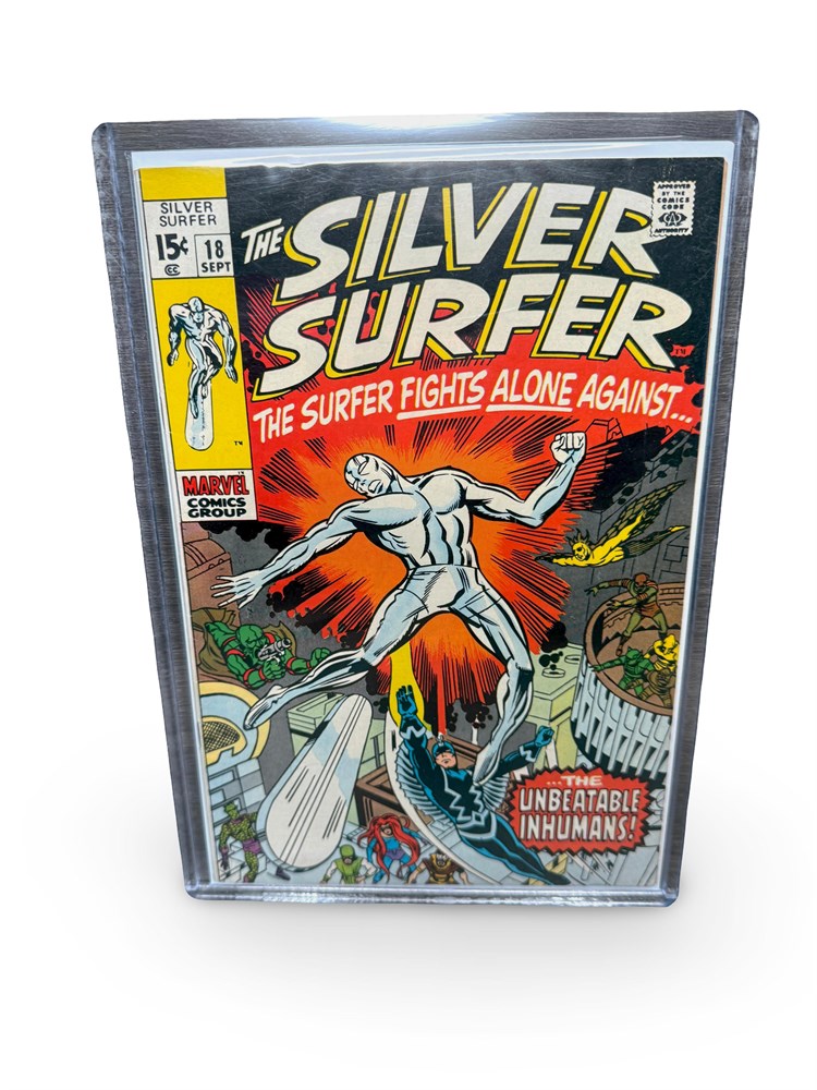 Northeast Ohio Estate Sale Online Auctions - 1970 Silver Surfer #18 Key ...