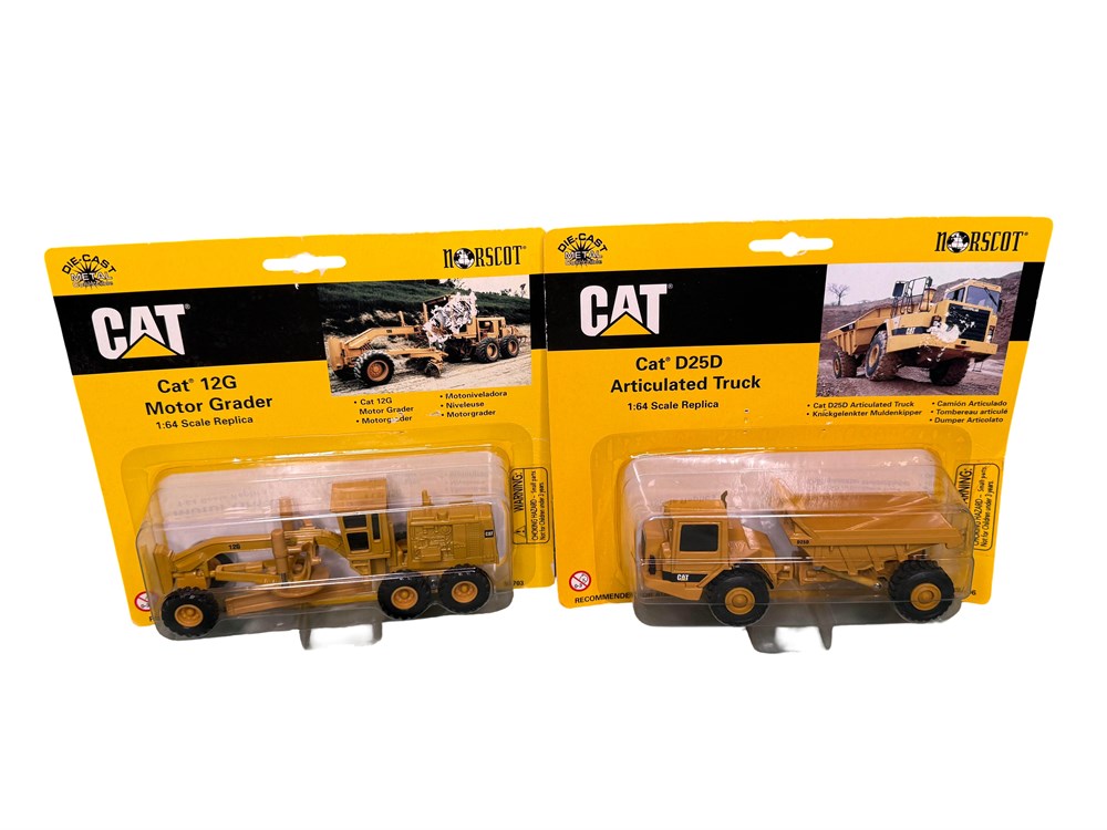 North East Ohio Auctions - Norscot 1:64 Scale Caterpillar Construction ...