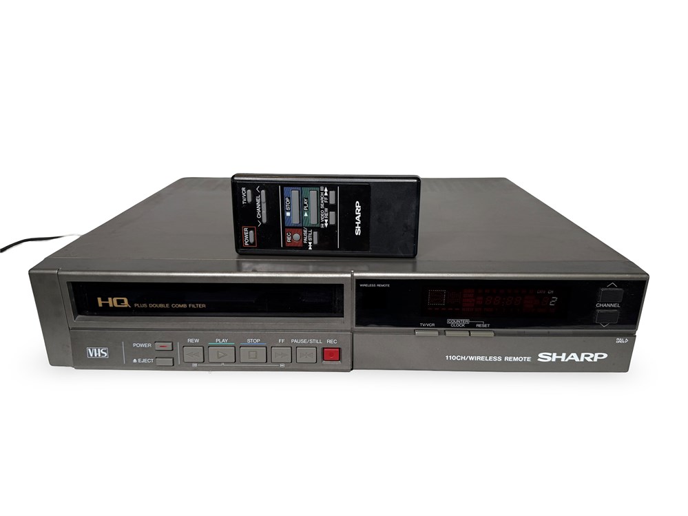 North East Ohio Auctions - Sharp VHS Recorder